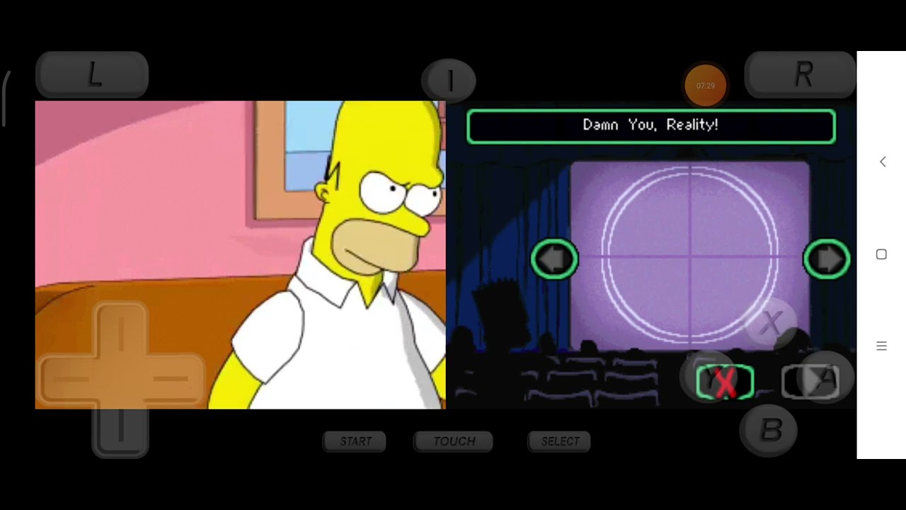The Simpsons Game NDS - YouTube