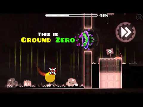 Geometry dash- ground zero - YouTube