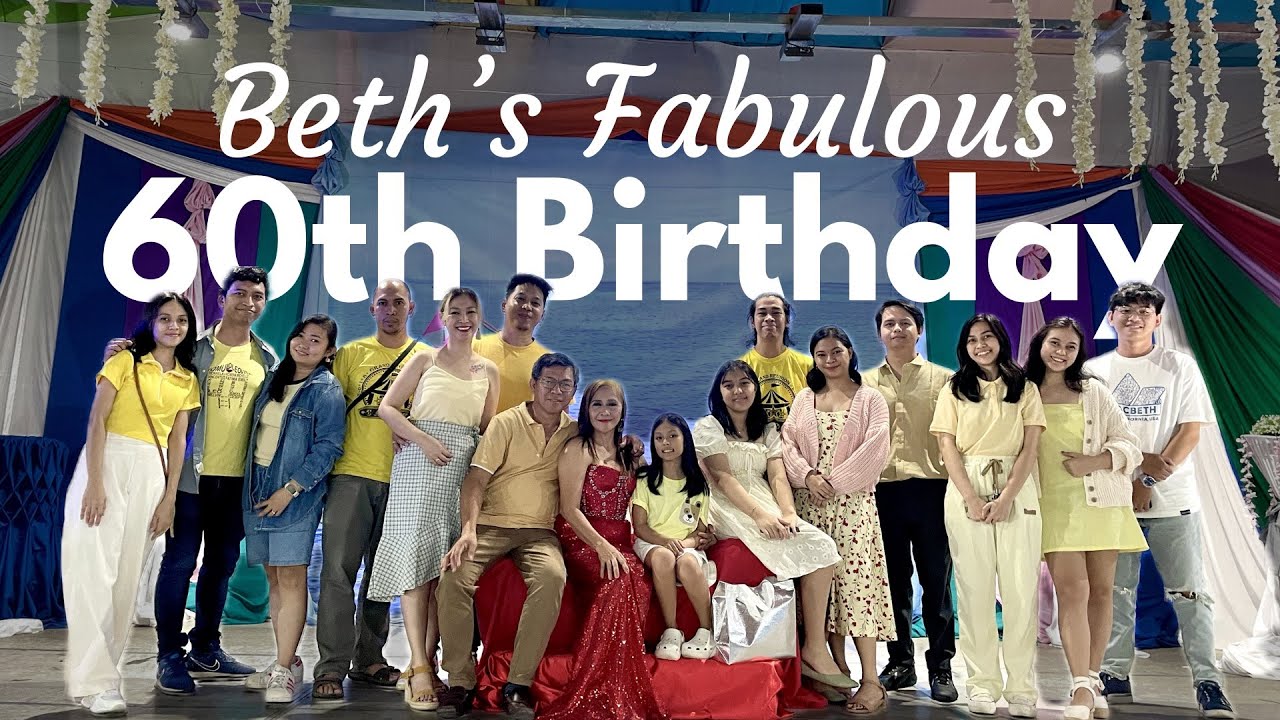 Beth's Fabulous 60th Birthday - YouTube