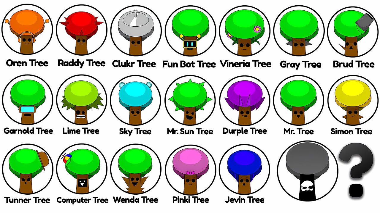 Every Mr.Tree Sprunki Explained in 8 Minutes - YouTube