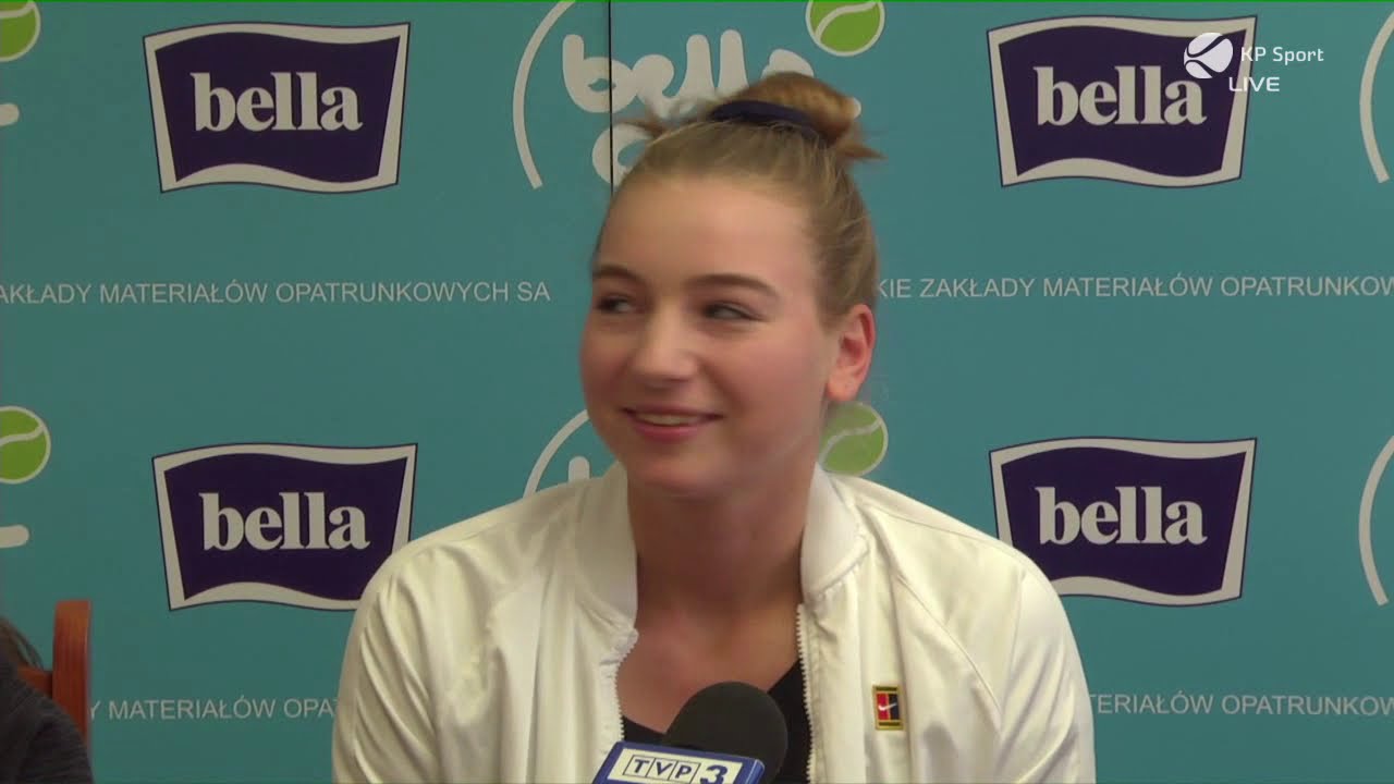 W60+H Torun ITF Tennis Tournament / Bella Cup 2019 / Konferencja prasowa - YouTube