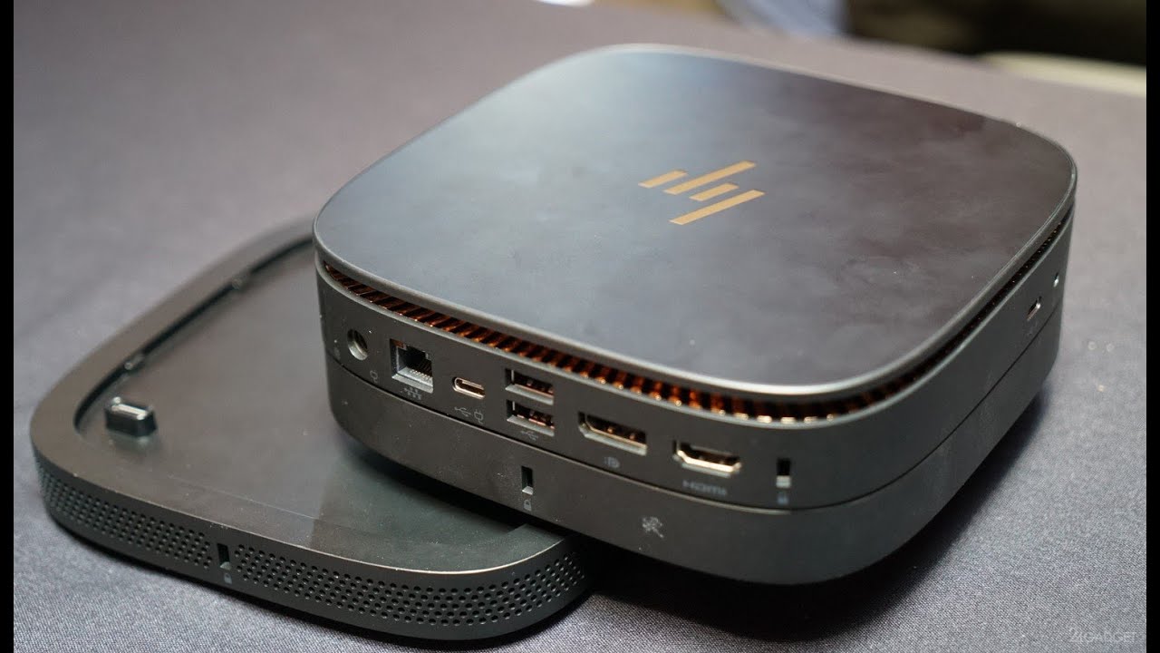 HP Slice & HP Pavilion Wave - Modular PC - YouTube