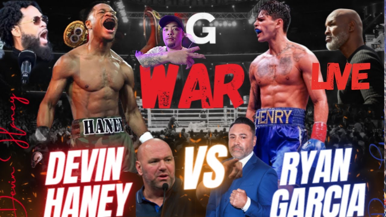 Ryan Garcia Beats vs Devein Haney Live Title Fight Live #Fight #Fyp ...