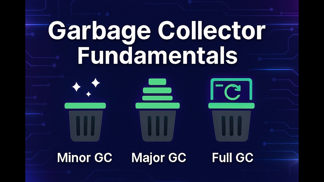 Garbage Collector Fundamentals - Minor GC, Major GC and Full GC - YouTube