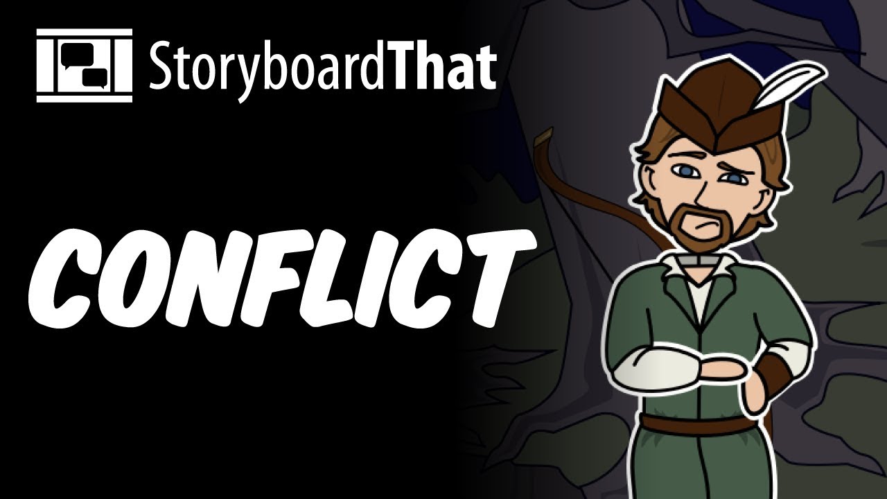 Types of Conflict by Storyboard That - YouTube