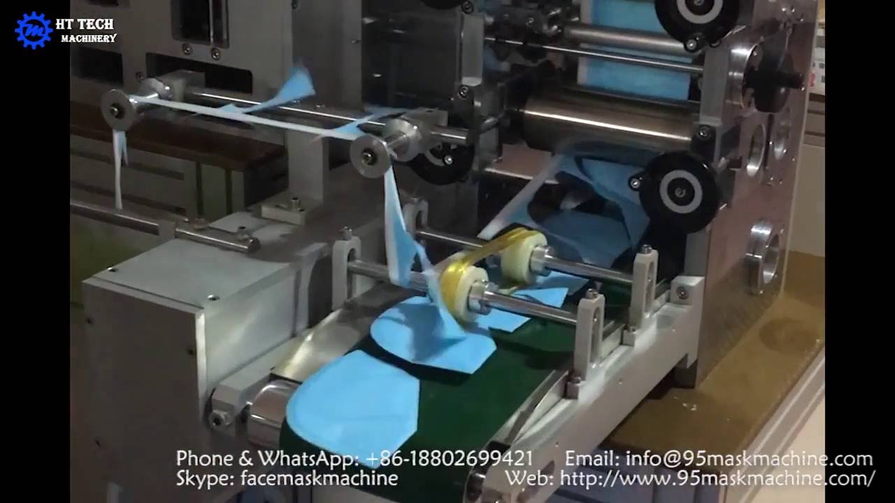 Folding Dust Mask Machine Manufacturer Made in China - YouTube