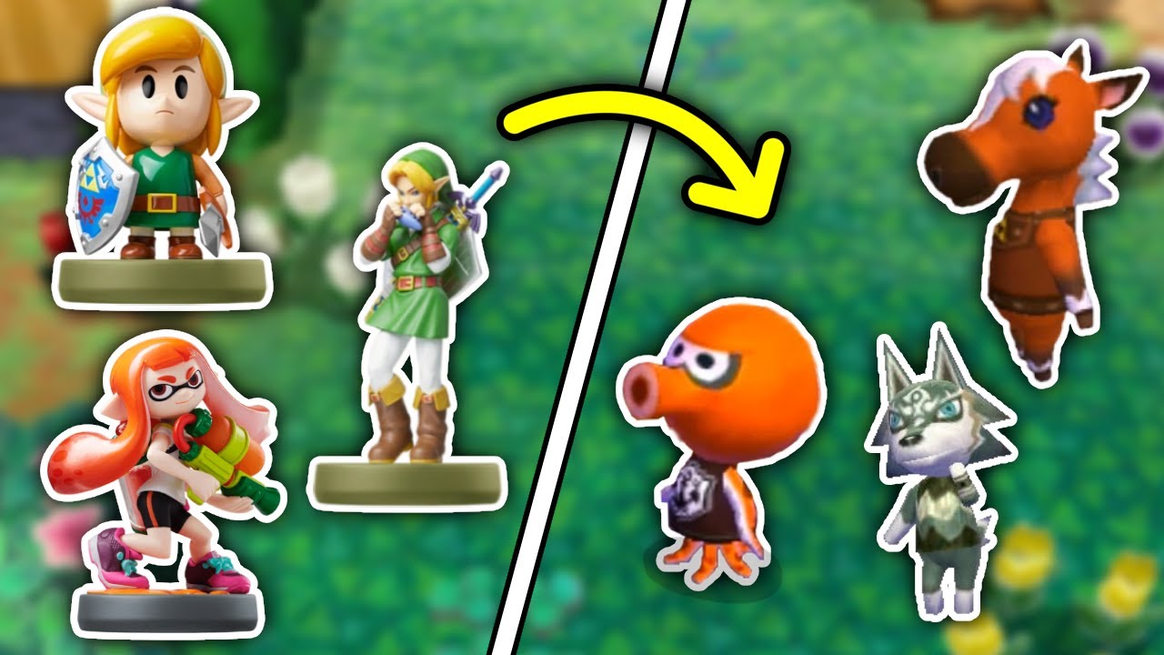 What happens when you use Zelda & Splatoon Amiibo in Animal Crossing ...