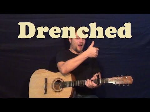 Drenched (Wanting) Easy Guitar Lesson How to Play Tutorial Strum Chords - YouTube