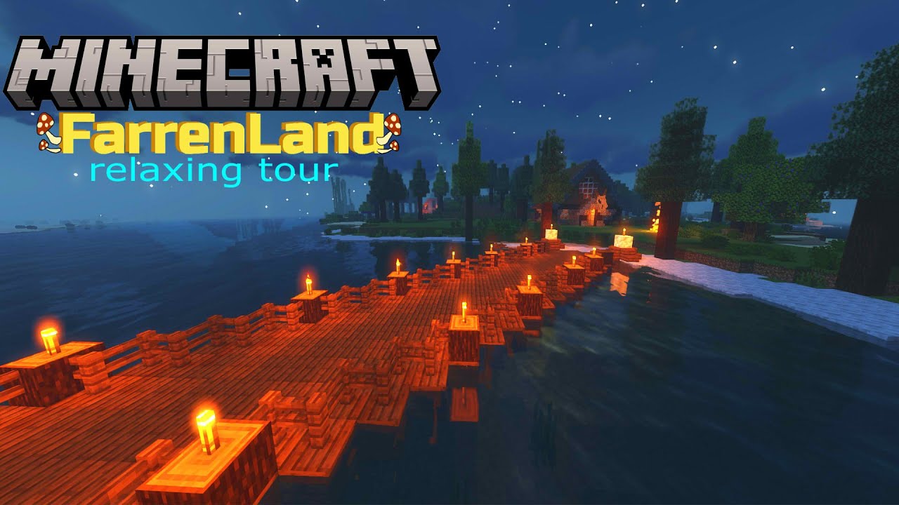 Sharing my Beautiful Minecraft World! - YouTube