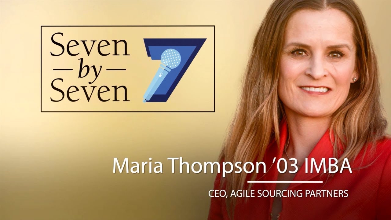 University of San Diego Presents Seven by Seven: Maria Thompson ’03 ...