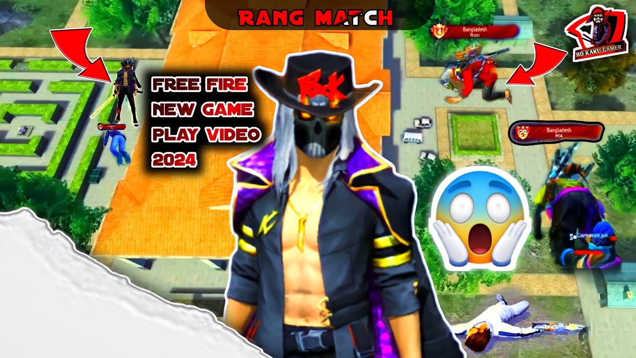 Rang Match free fire 😱🔥|| New gameplay || JIO KAKU GAMER video 2024 - YouTube