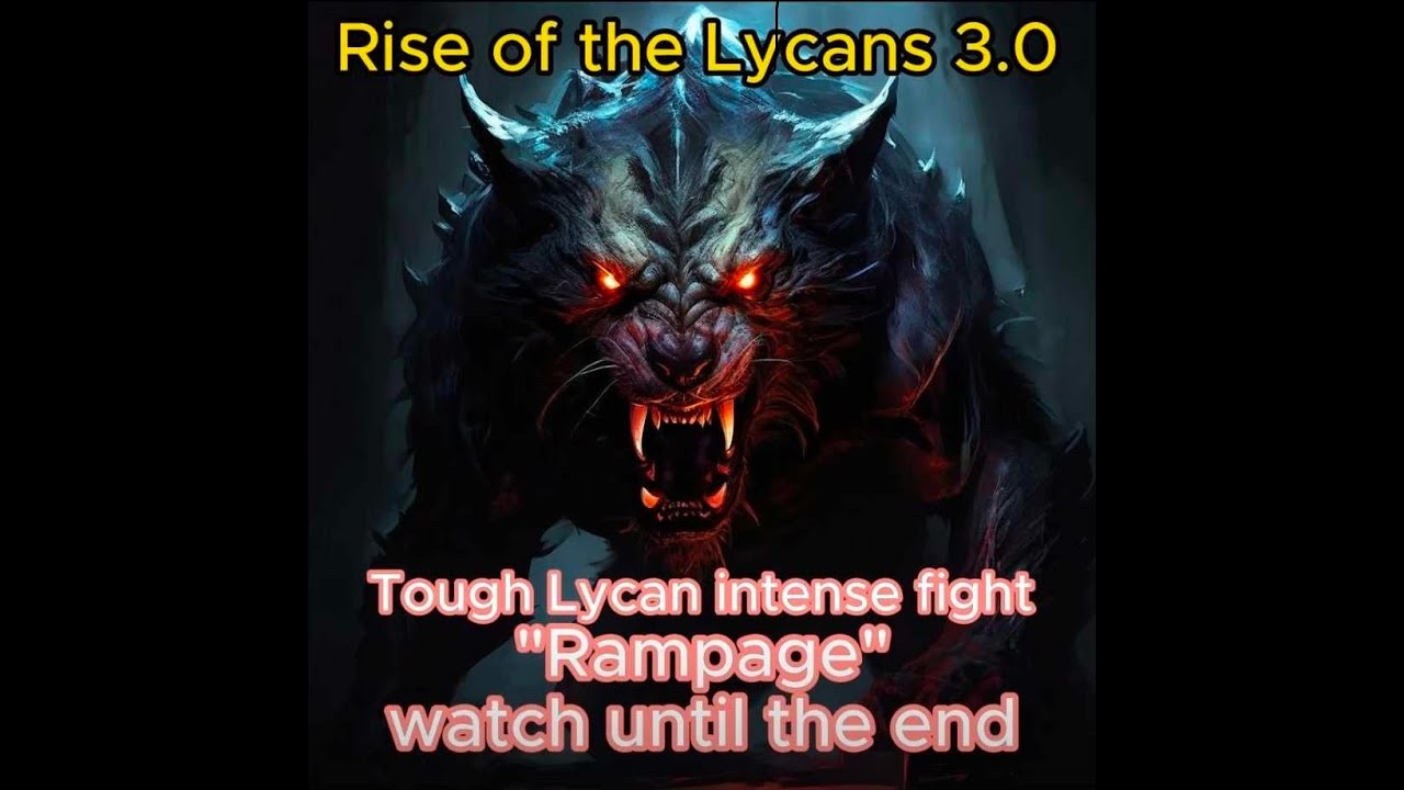 Tough Lycan intense fight "Rampage" (Rise of the Lycans 3.0) watch ...