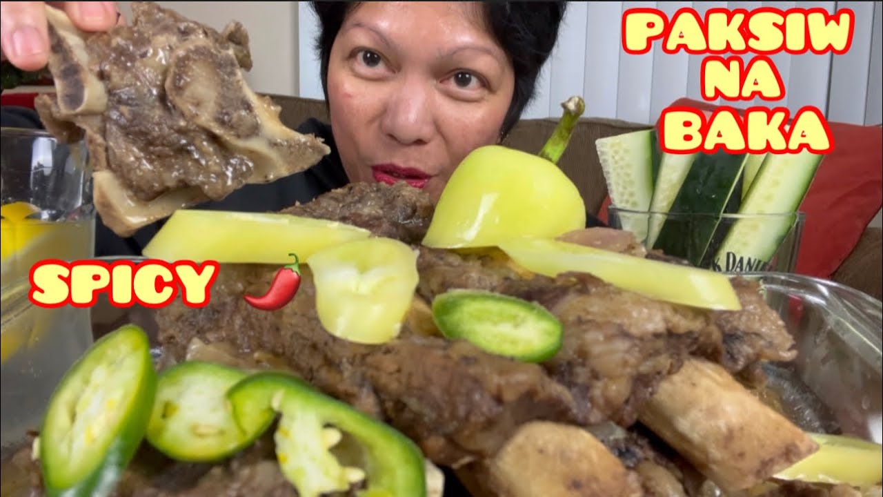 SPICY PAKSIW NA BUTO BUTO NG BAKA | BEEF RIBS | BEEF NECK BONES ...