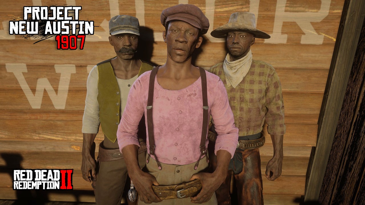 Armadillo Townsfolk (African-American) Males #1 (Project New Austin ...