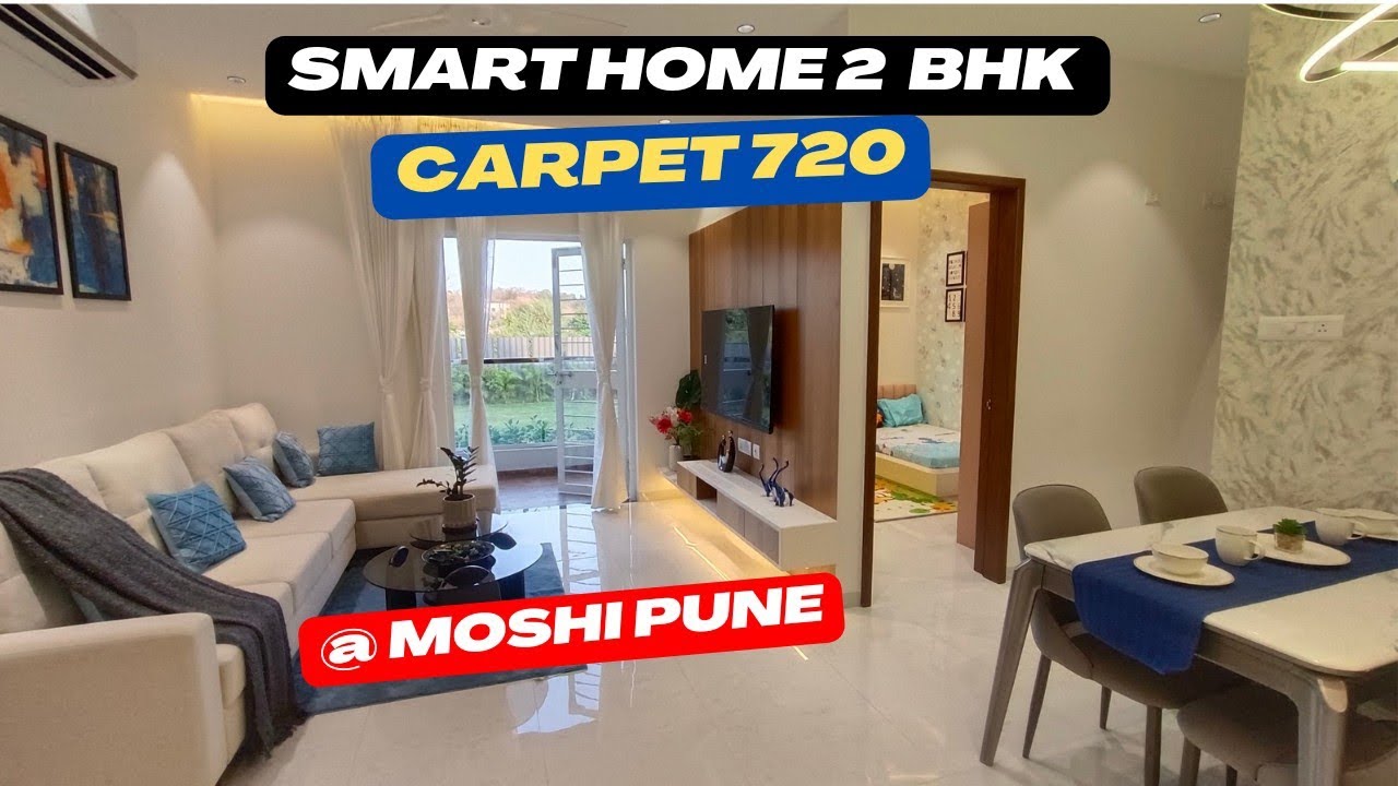 2 BHK Smart Home @ Moshi Pune, Prime Location in Moshi Pune - YouTube