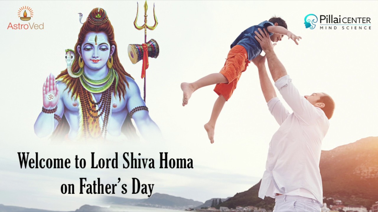Welcome to lord shiva homa on Father's day - YouTube