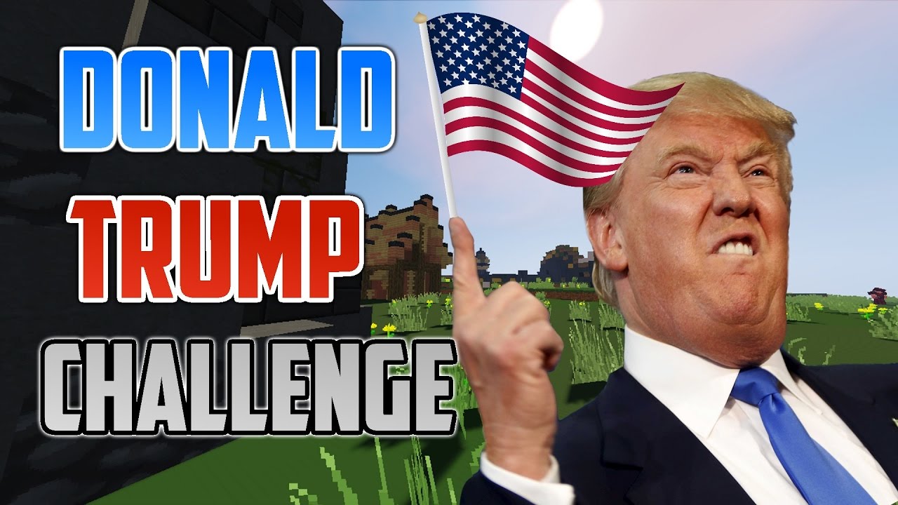 DONALD TRUMP CHALLENGE!! | Minecraft Duels - YouTube