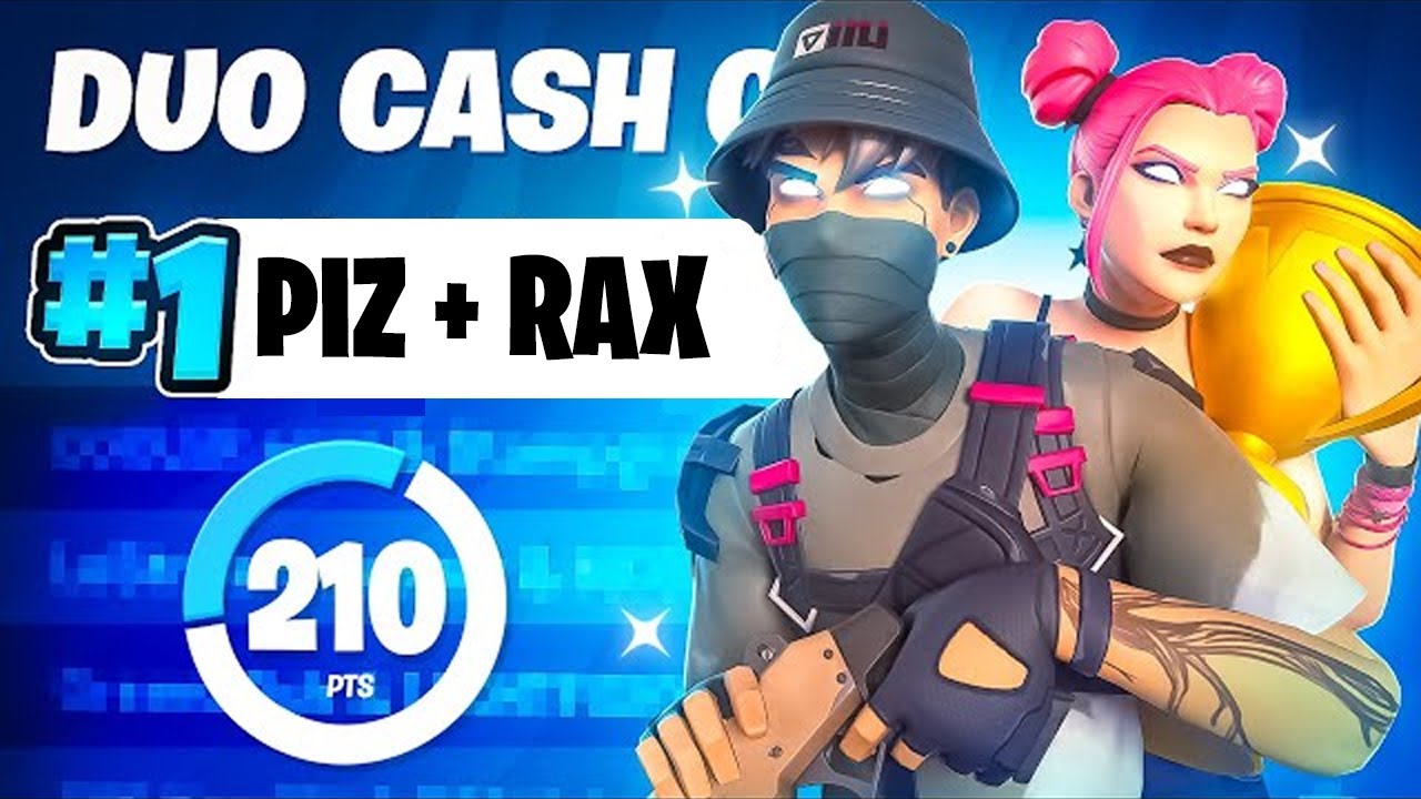 PIZ E RAX VINCONO LA DUO CASH CUP!🏆 FORTNITE ITA - YouTube