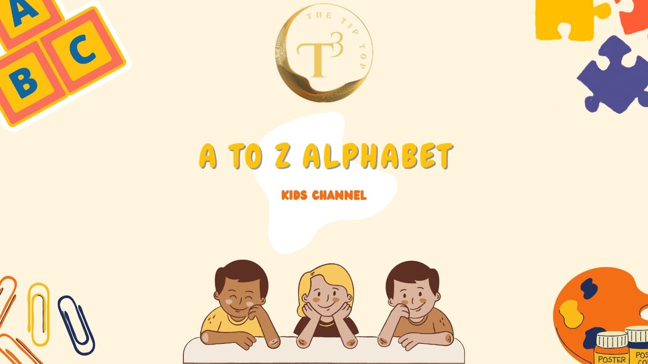 Learn ABC Alphabet For Children | ABC Education Fruits Version | ABC ...