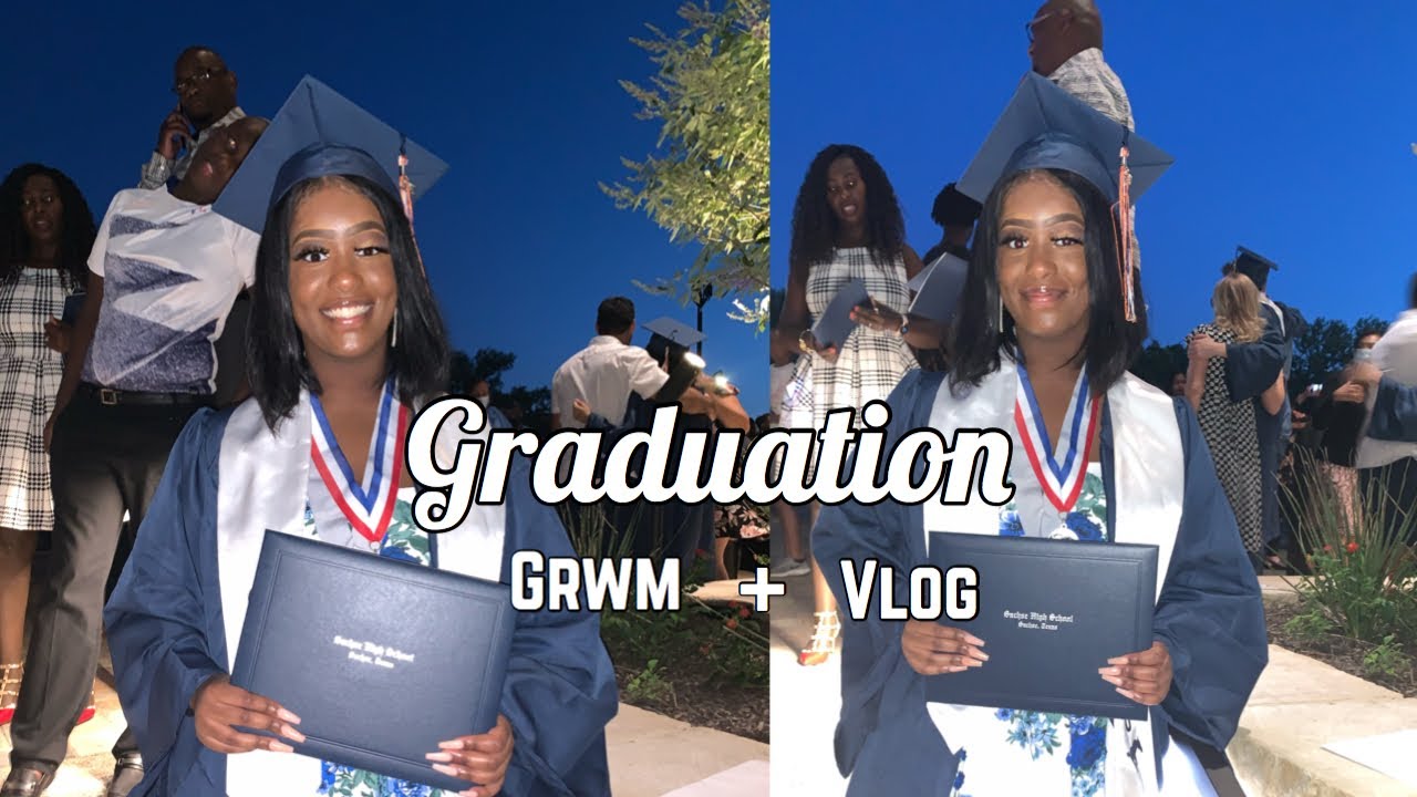 Graduation GRWM / VLOG - YouTube