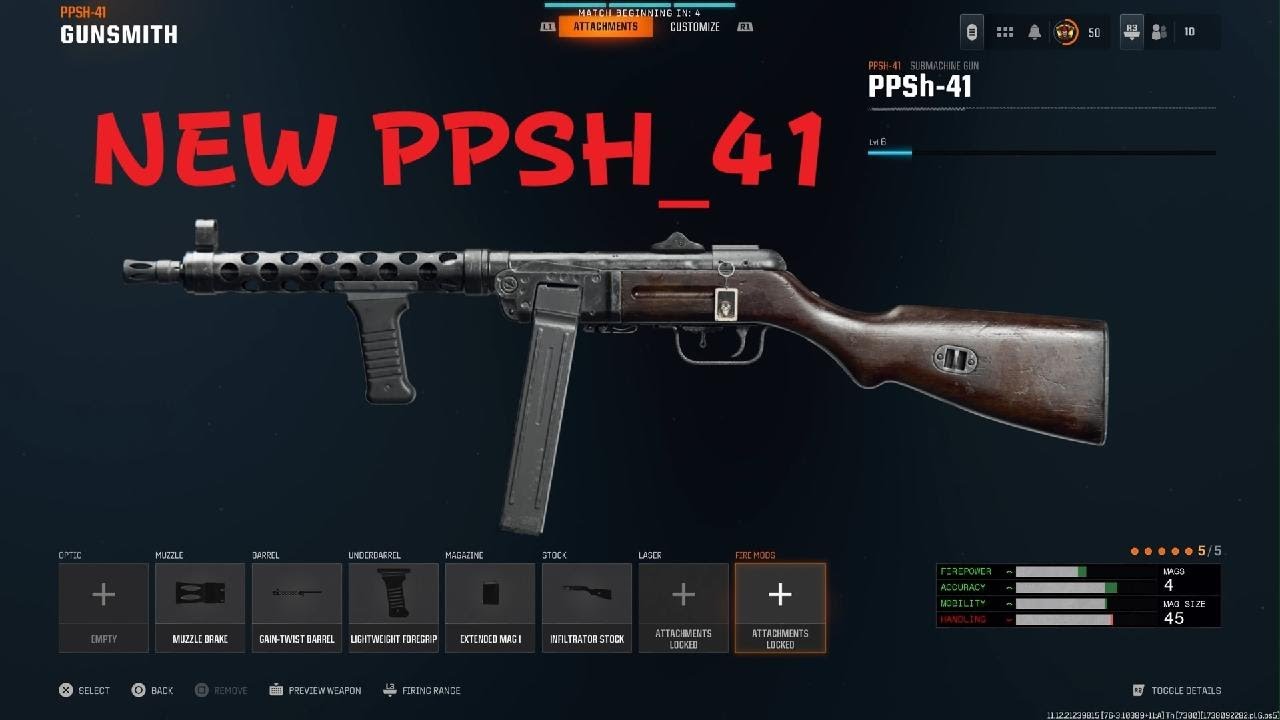 Call of Duty BO6 PPSH_41 Gamplay!!! - YouTube