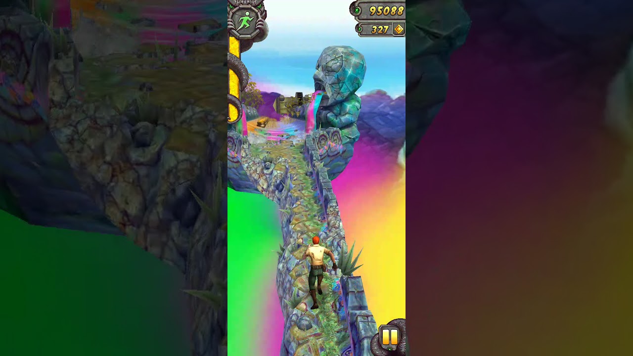 Playing temple run 2 | 432 coin collection - YouTube