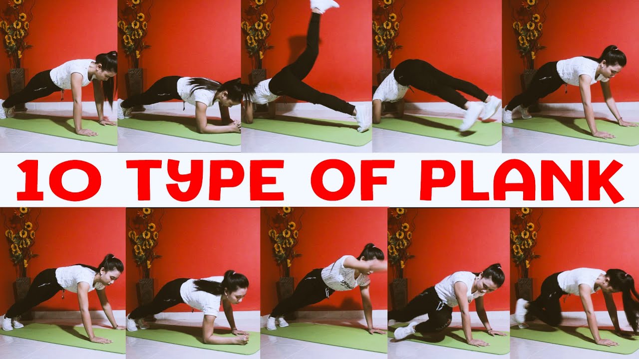 10 TYPES PLANK TABATA WORKOUT AT HOME (ABS LOST BELLY FAT) - YouTube