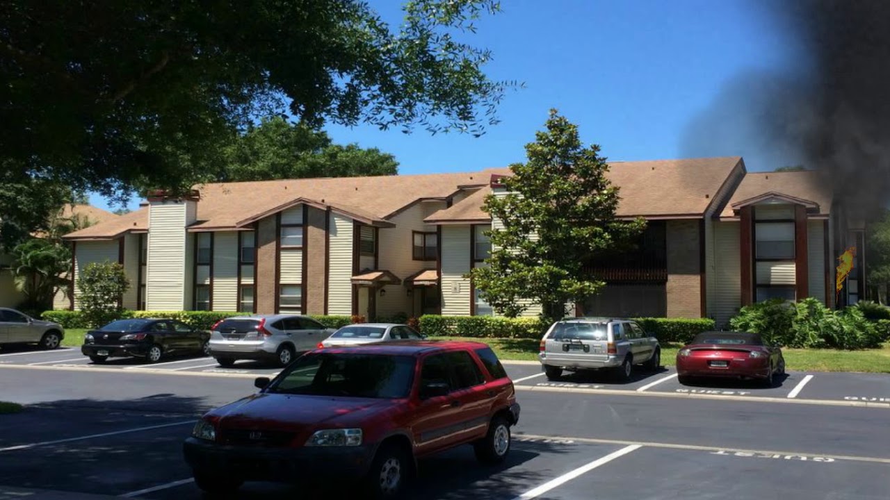 2-Story Multi-Family Residential Garden Apartment Fire Simulation - YouTube