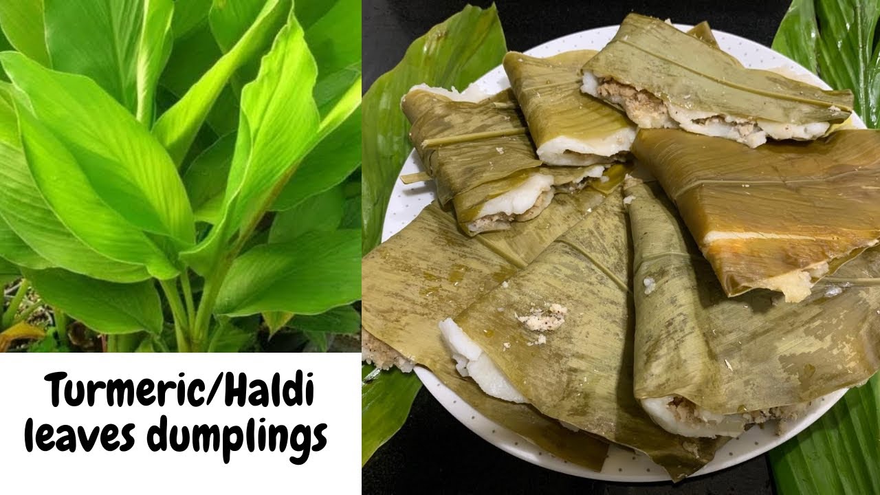 Turmeric/Haldi leaves Gatti/dumplings - YouTube