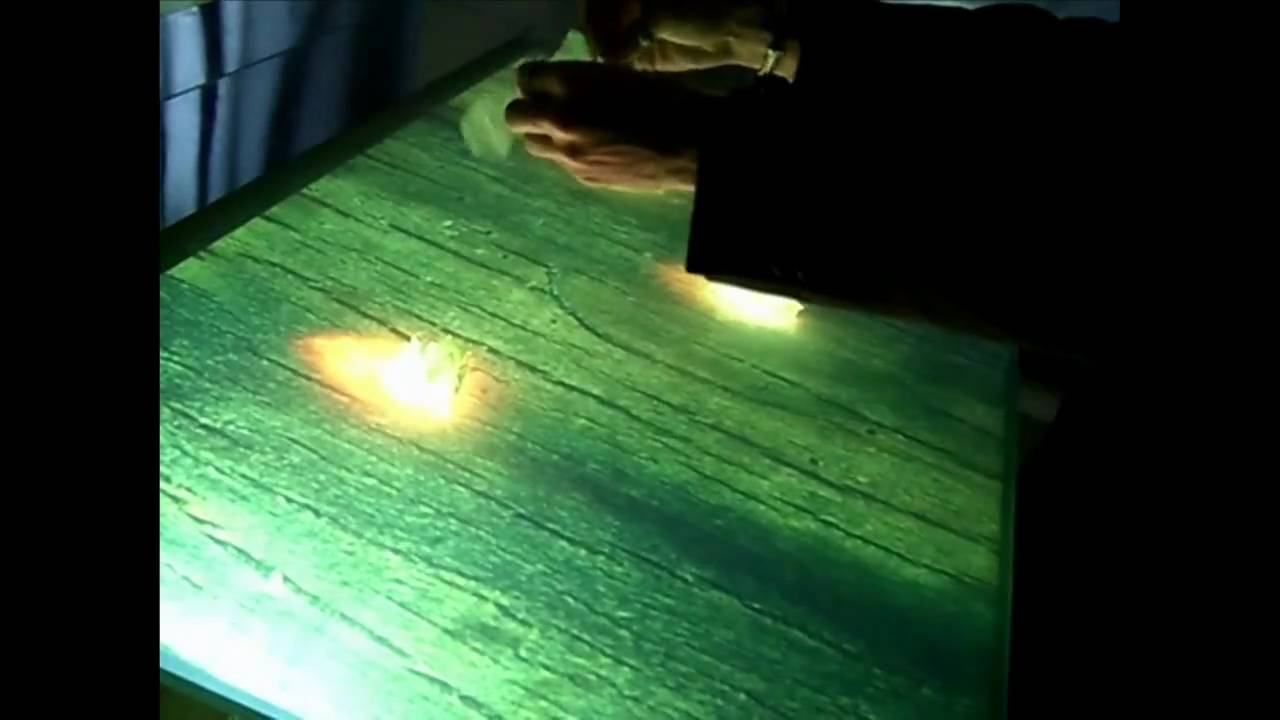 FLOAT4 Interactive Table (HD) - YouTube