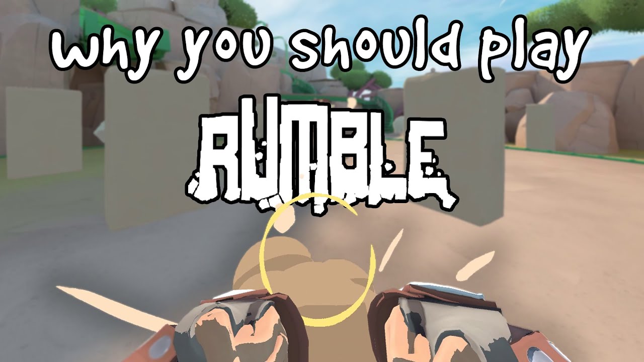This is why YOU should play Rumble VR - YouTube