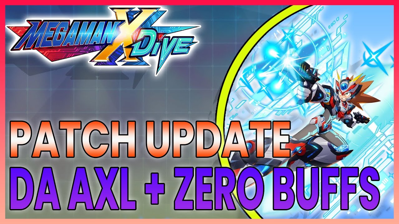 Dive Armor Axl & Zero Buffs + Total Power Battle ¦ X Dive Patch Update ...