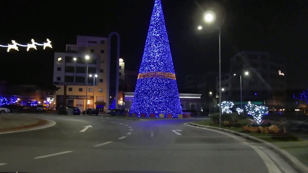 Volos Blue Roads Christmas of 2019 Edition No1 - YouTube