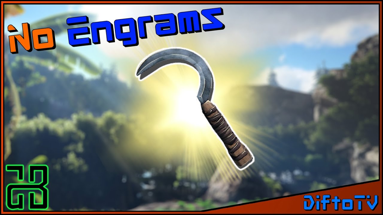 The Sickle is the BEST WEAPON in ARK | No Engrams ARK: Survival ...