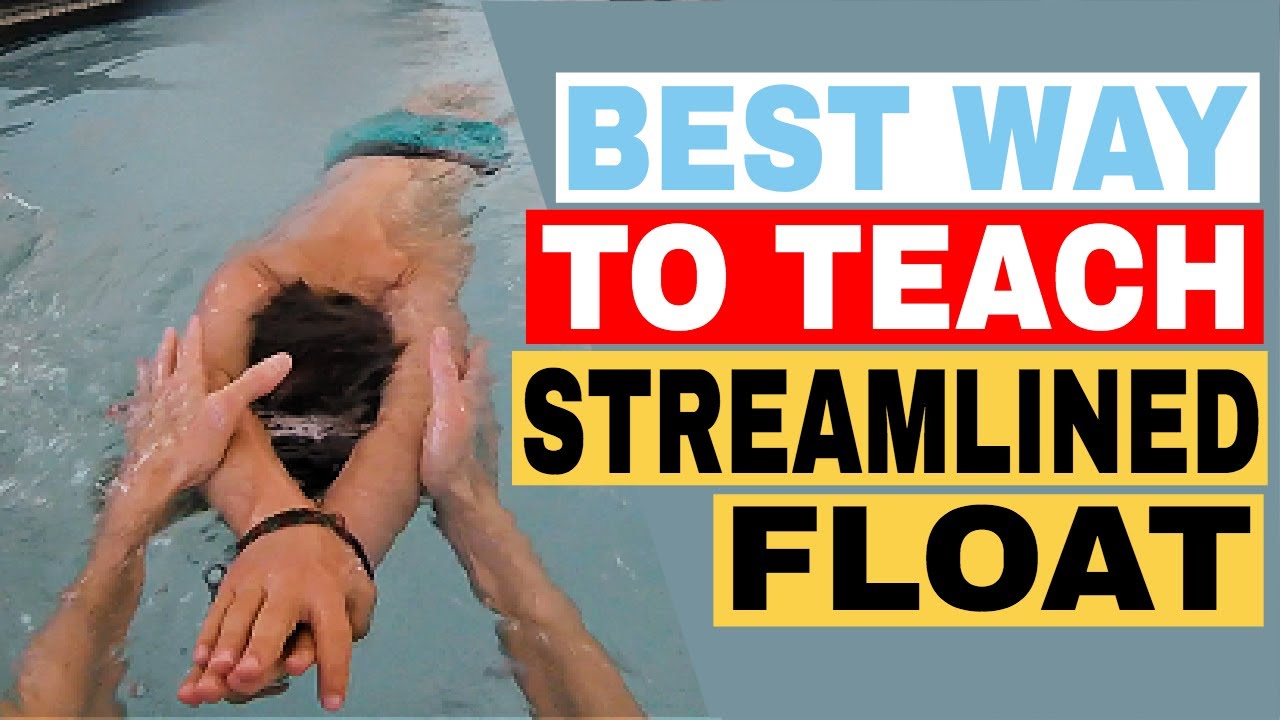 Streamline position in swimming - How to teach kids to swim - 4-5 year ...