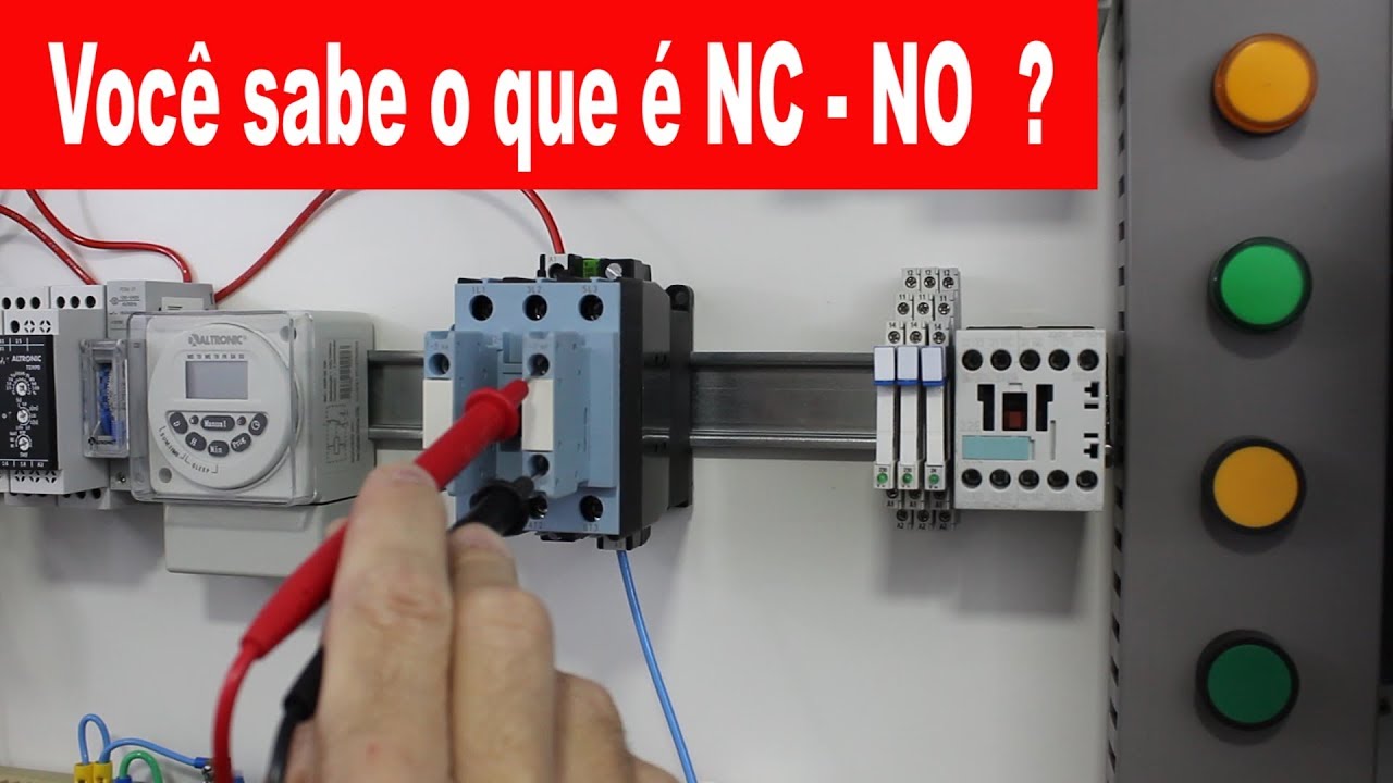 O que significa normal aberto e normal Fechado? - YouTube