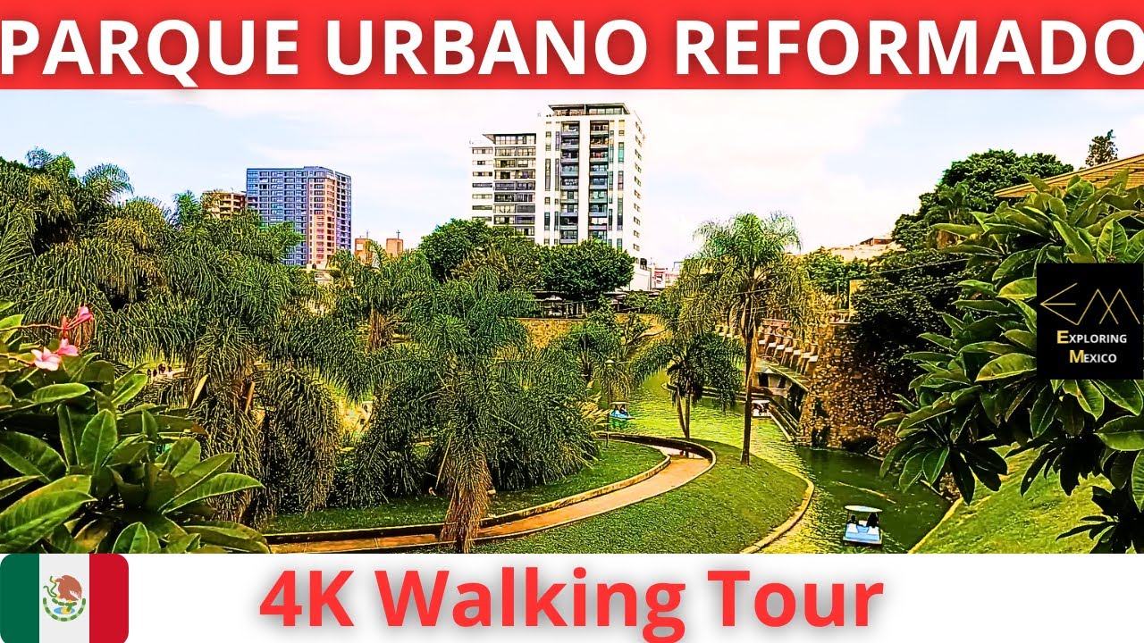 GUADALAJARA CENTRO Parque Alcalde 4K Walking Tour | Jalisco 🇲🇽 - YouTube
