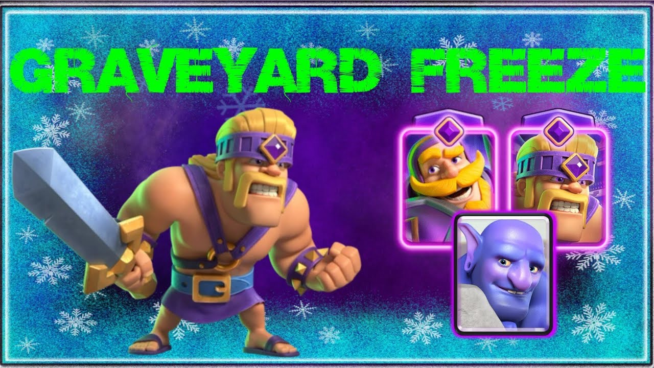 Best graveyard deck clash royale ?! - YouTube