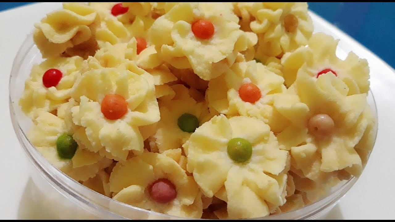 CooKies Semprit Susu Praktis Hanya 3 Bahan - YouTube