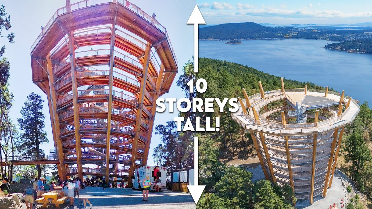 Malahat SkyWalk: Vancouver Island tourist attraction - YouTube