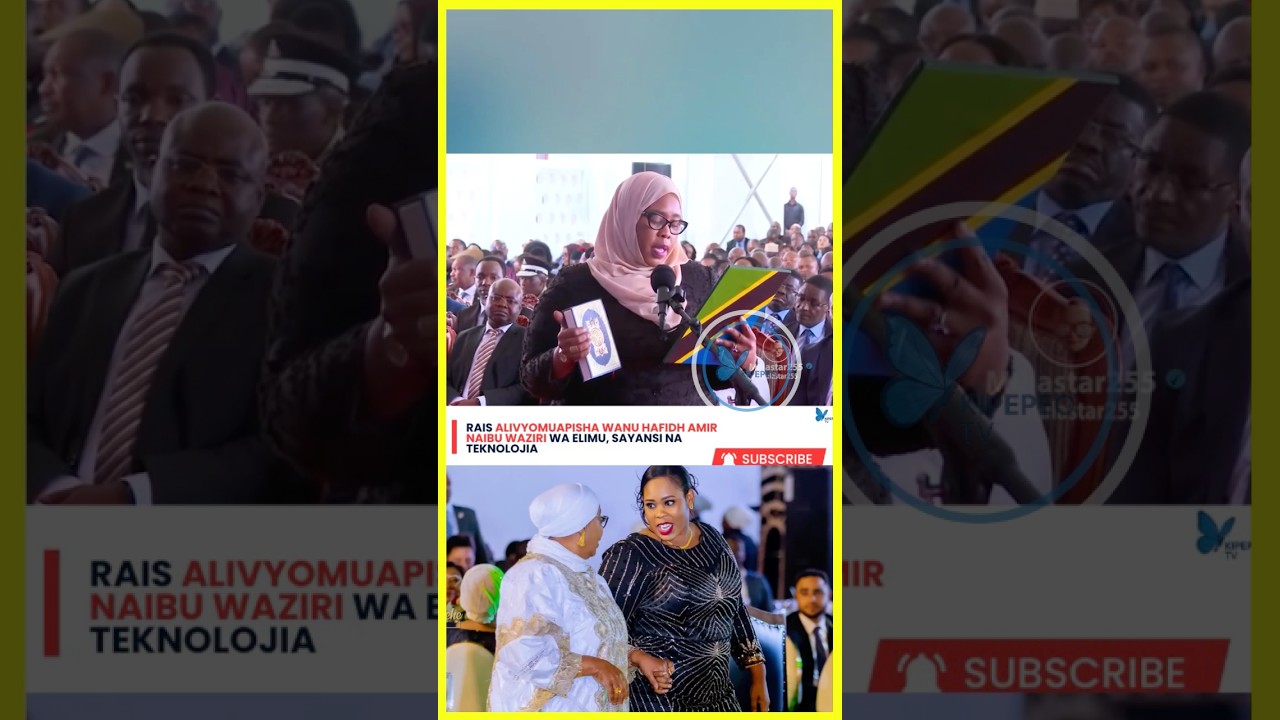 RAIS ALIVYO MUAPISHA WANU HAFIDH AMIR NAIBU WAZIRI WA ELIMU, SAYANSI NA ...