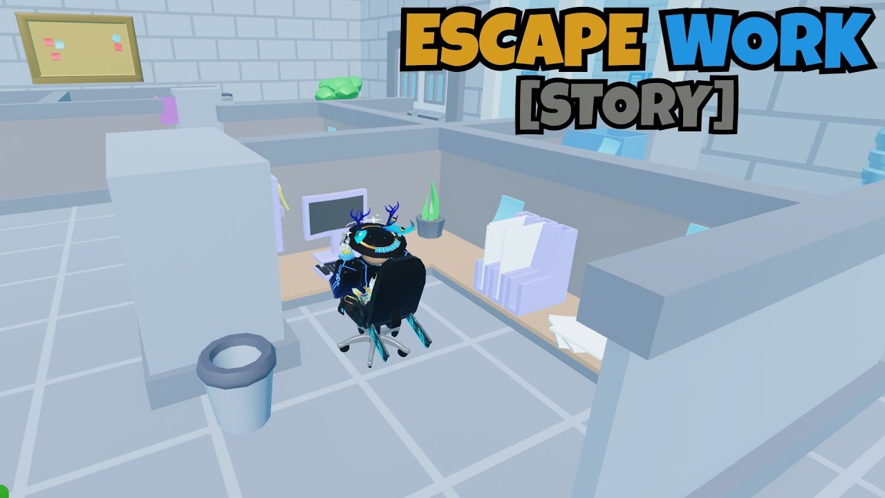 Escape Work [STORY] 👨‍💼 in Roblox - YouTube