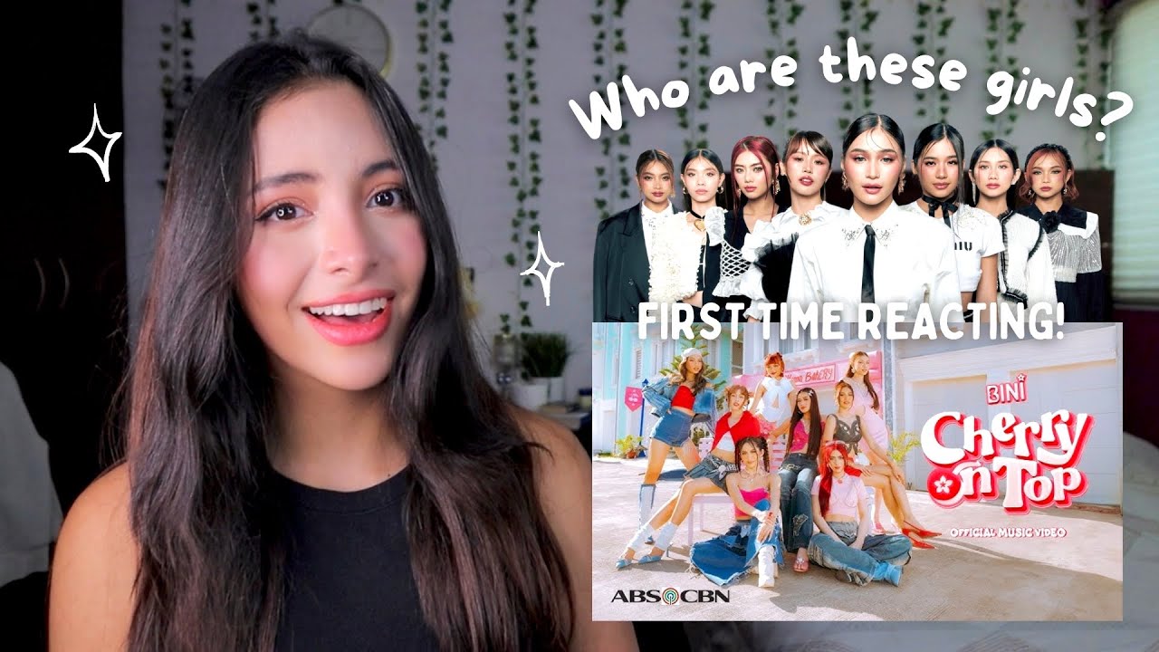 Reaccionando POR PRIMERA VEZ a GIRL GROUP FILIPINO BINI - 'Cherry On ...