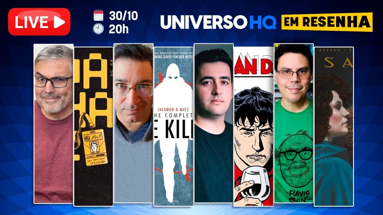 Com Leonardo Fraga! Saria, Damasco, Dylan Dog 23 e The Killer! UNIVERSO HQ EM RESENHA 143 - YouTube