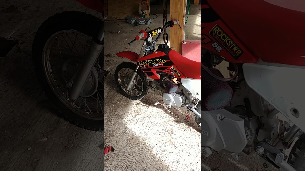 2001 Honda Xr70r - YouTube