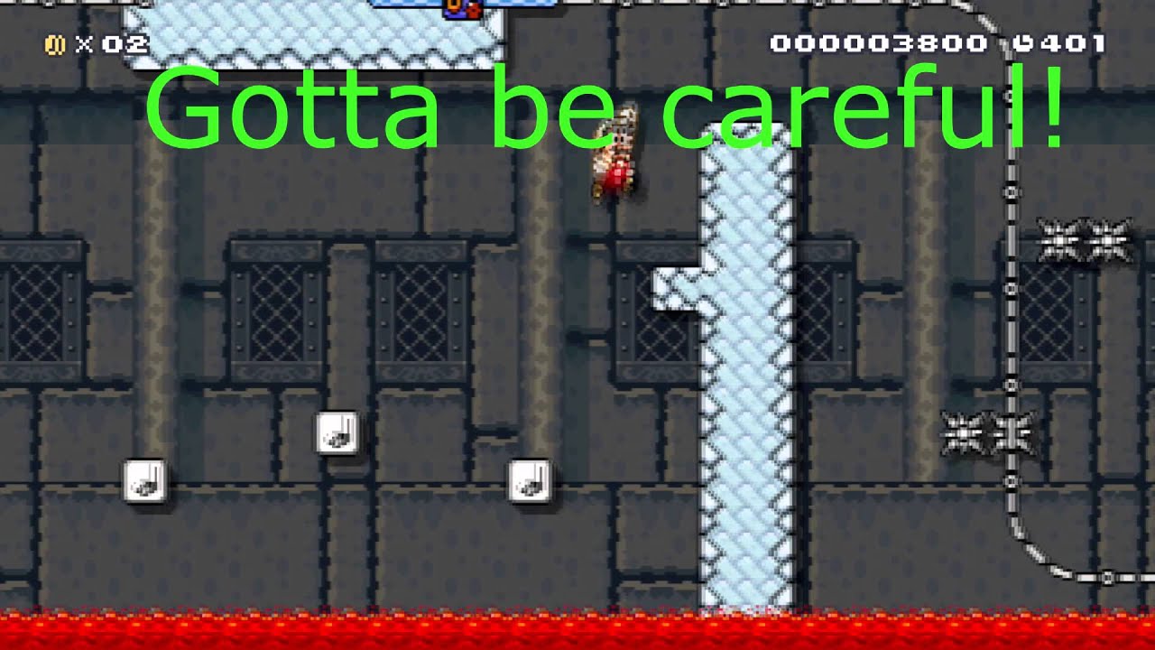 Get All The Trampolines - Made by Zylod | Super Mario Maker - YouTube