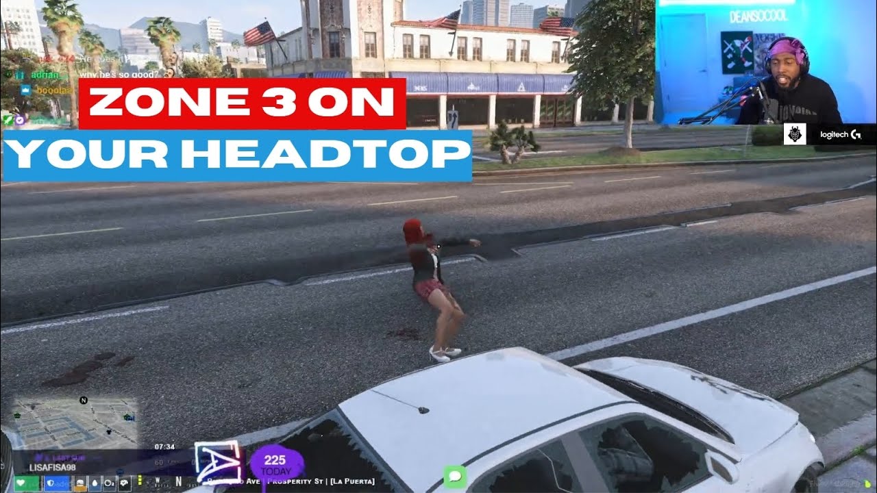Zone 3 Do A Drive-By On Violet | NoPixel Mandem GTA RP - YouTube