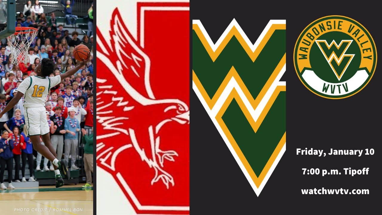 Waubonsie Valley Boys Basketball vs. Naperville Central; 1/10/2025 ...
