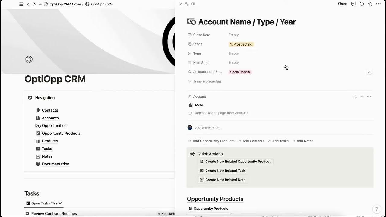 How to Build a Notion CRM Like Salesforce Free Template - YouTube