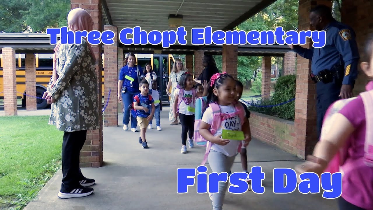 Three Chopt ES: First Day - YouTube